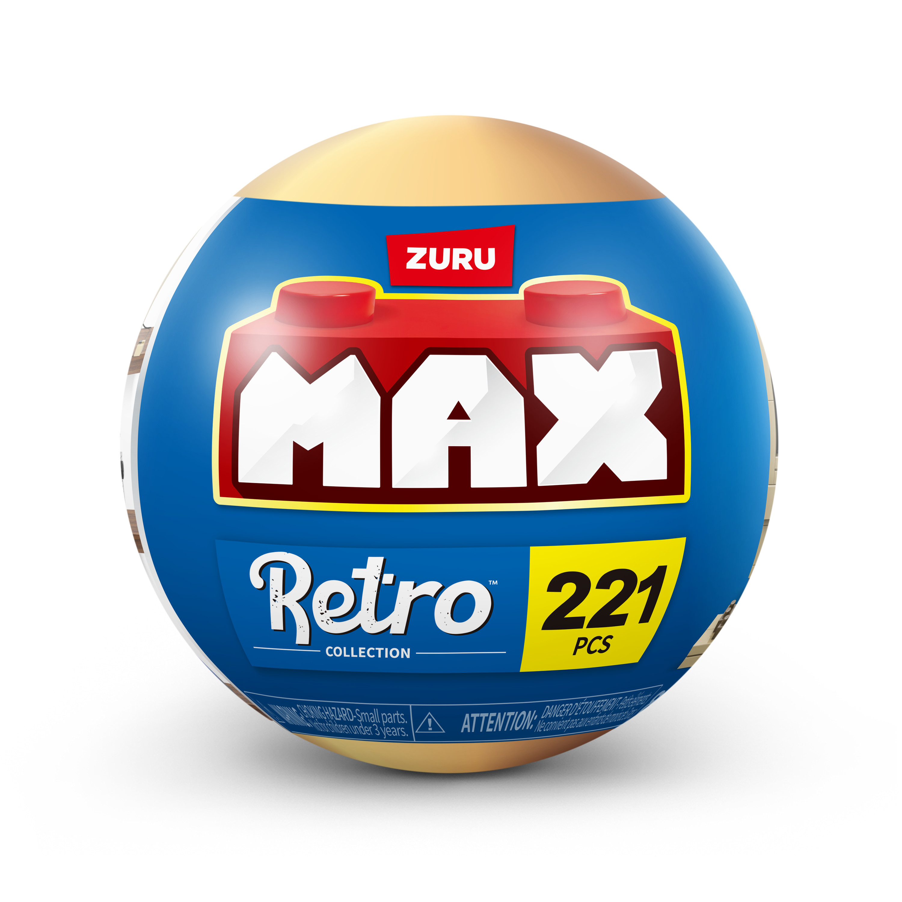 MAX RETRO Bricks set in capsule - 193052069115